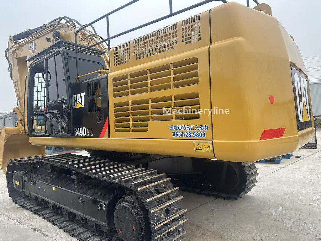 Caterpillar 349DL bager guseničar