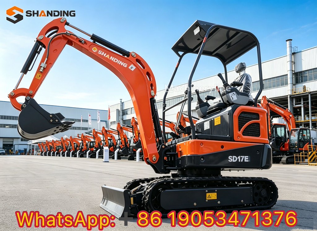 Novi Shanding SD17E mini bager