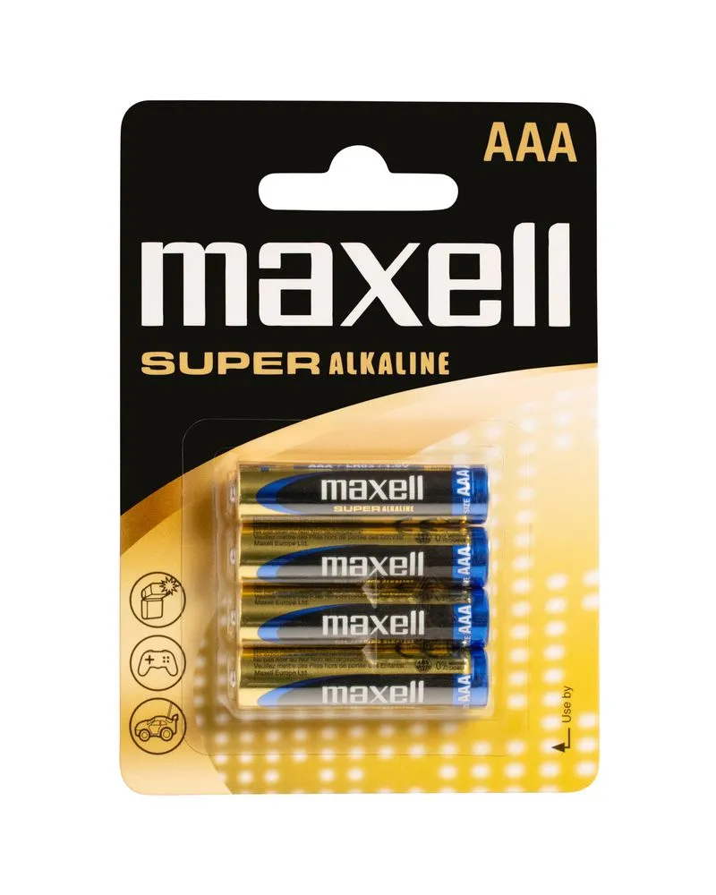 Baterije Maxell Super Alkalne LR03 - AAA 4kom
