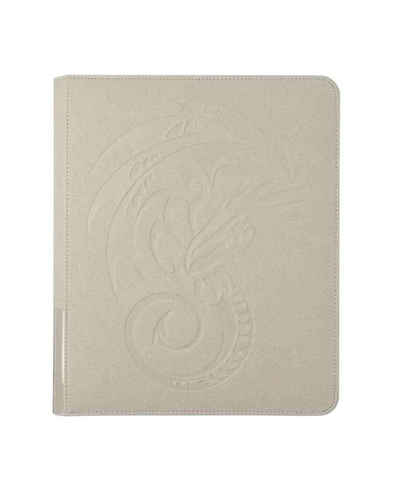 Dragon Shield Card Codex Zipster Binder - Regular Ashen White