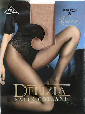 Gerbi
DELIZIA SATIN COLLANT 15 DEN boja kože hulahopke - veličina 3, 1 kom