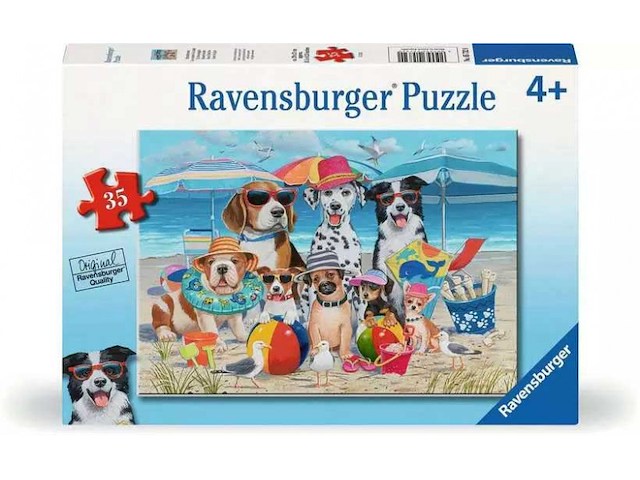 Puzzle za decu 35 delova Prijatelji sa plaže Ravensburger 05732