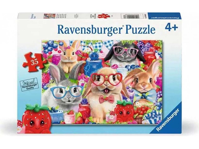 Puzzle za decu 35 delova Zeke i bobice Ravensburger 12004063