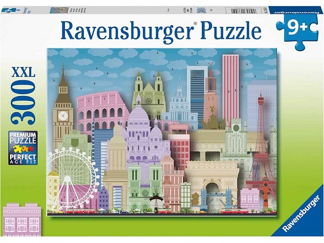 Puzzle slagalica 300XXL delova Svetske atrakcije Ravensburger 13355