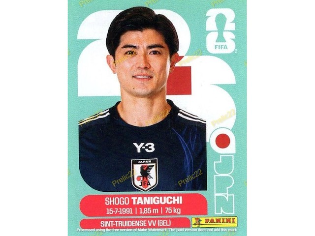 FIFA WORLD CUP 2026 broj JPN06 JPN6 (čitaj opis)