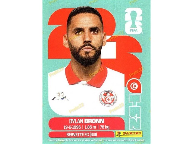 FIFA WORLD CUP 2026 broj TUN08 TUN8 (čitaj opis)