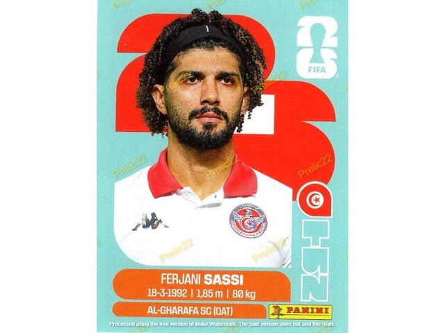 FIFA WORLD CUP 2026 broj TUN11 (čitaj opis)