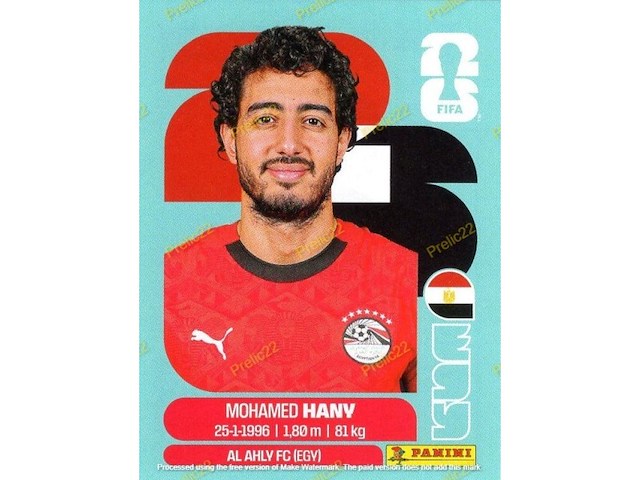 FIFA WORLD CUP 2026 broj EGY03 EGY3 (čitaj opis)