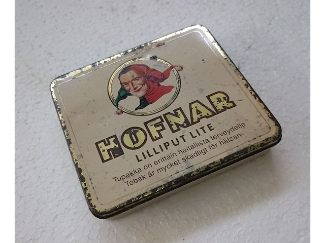 HOFNAR LILLIPUT LITE-LIMENA KUTIJICA ZA CIGARETE IZ 70-
