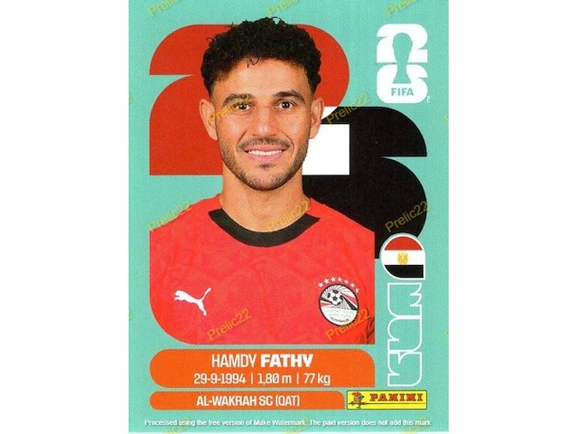 FIFA WORLD CUP 2026 broj EGY12 (čitaj opis)