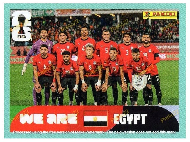 FIFA WORLD CUP 2026 broj EGY13 (čitaj opis)