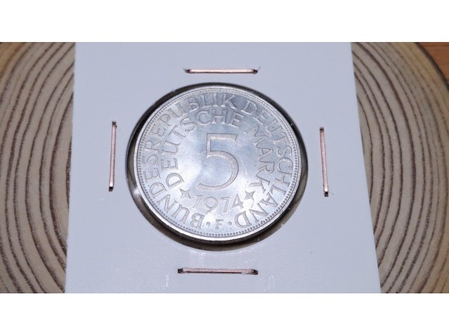 NEMACKA 5 MARAKA 1974 GODINA KOVNICA F SREBRO