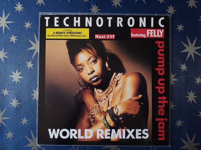 Technotronic Featuring Felly – Pump Up The Jam (RMX) LP