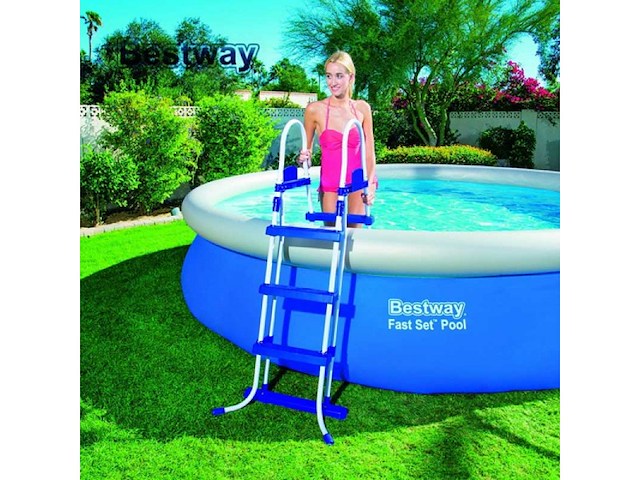 Bestway Dvostrane merdevine za bazene visine do 107cm 58330