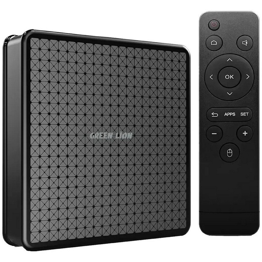 GREEN LION SMART TV BOX ANDROID 10 4K SA DALJINSKIM