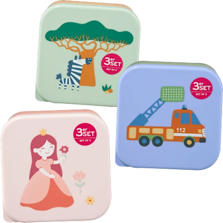 babylove
Kutija za užinu - trodelni set, više vrsta, 3 kom