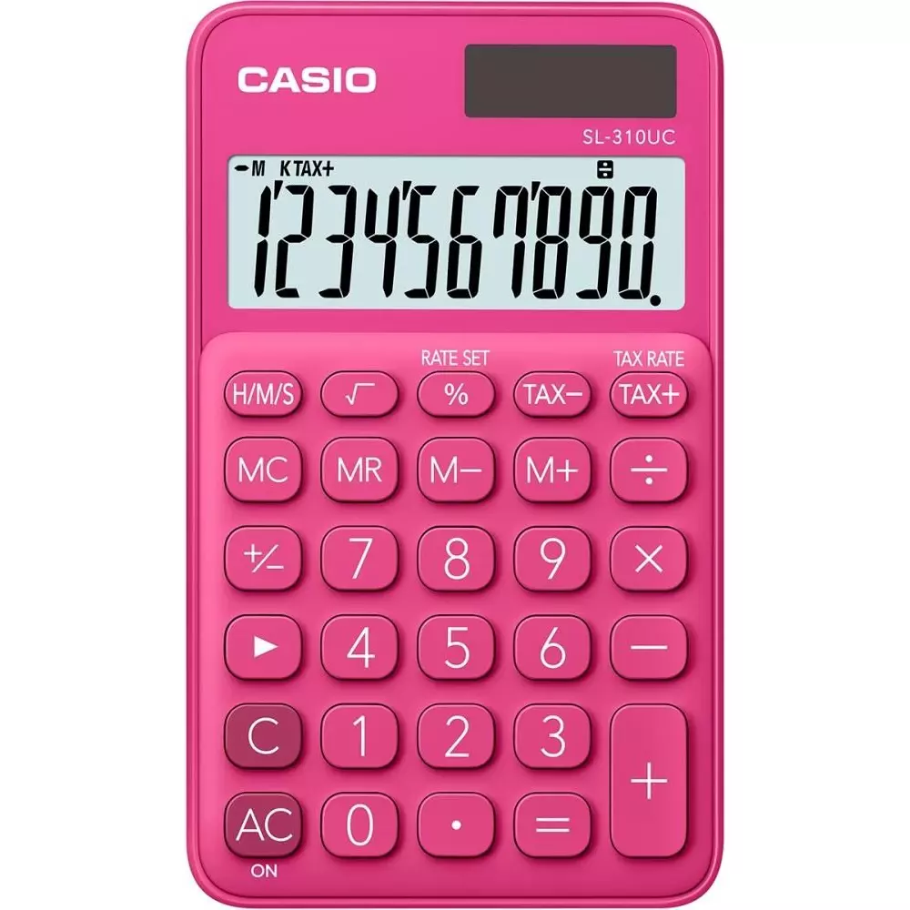 CASIO dzepni kalkulator SL 310 sv.pink