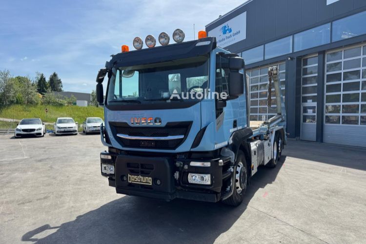 IVECO Stralis 460 6x2 Sobag 26T kamion autopodizač kontejnera