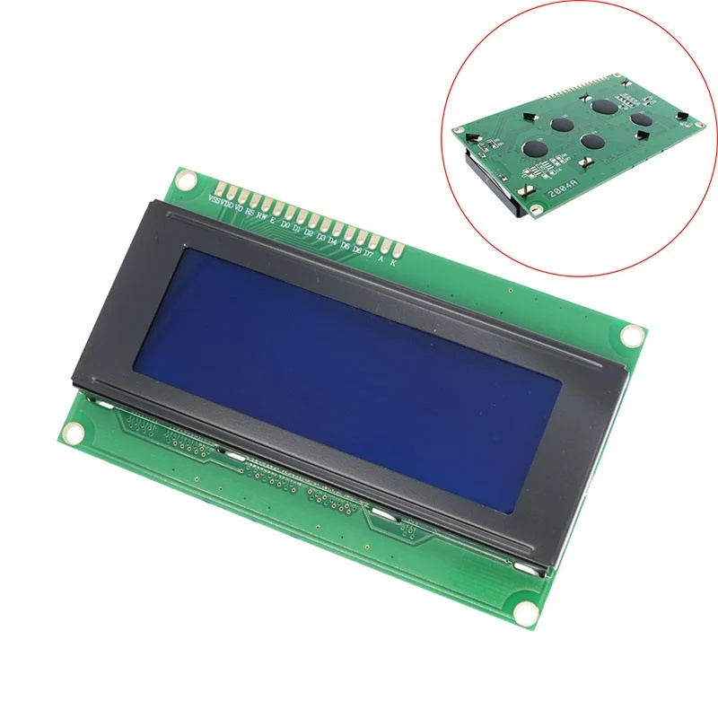 Alfanumerički LCD Displej Modul 2004 20x4 Plavi za Arduino