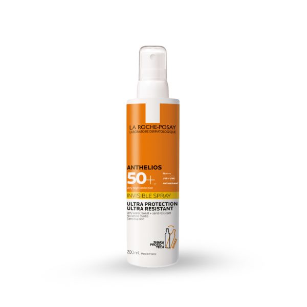 LA ROCHE-POSAY, ANTHELIOS NEVIDLJIVI SPREJ ZA LICE I TELO SPF 50+, 200ml