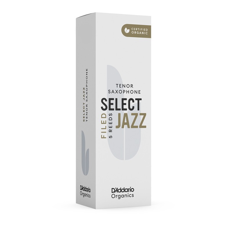 Daddario Select Jazz Organics trske za tenor saksofon 3S ORSF05TSX3S