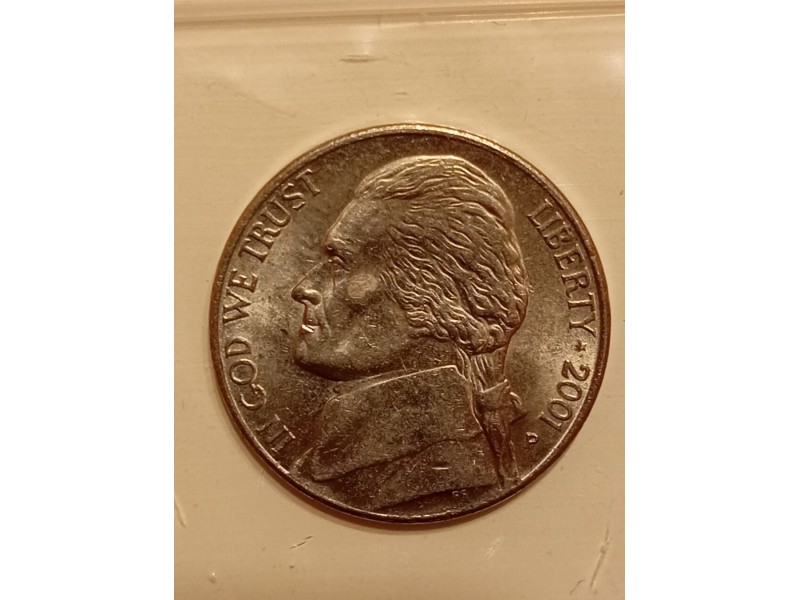 5 cents 2001g p