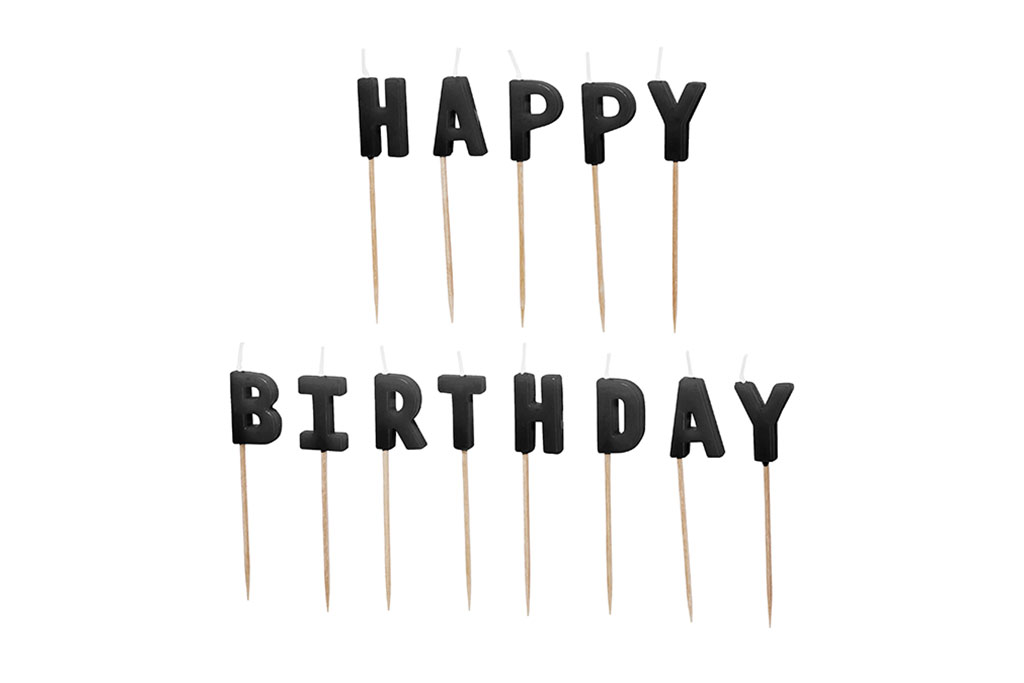 Svećice Happy Birthday – 13 kom