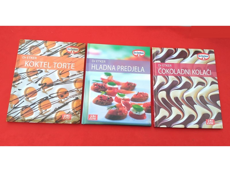 Koktel torte Hladna predjela Čokoladni kolači Dr Etker