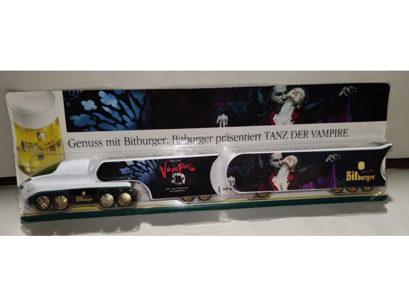 Reklamni kamion - Bitburger 1:87