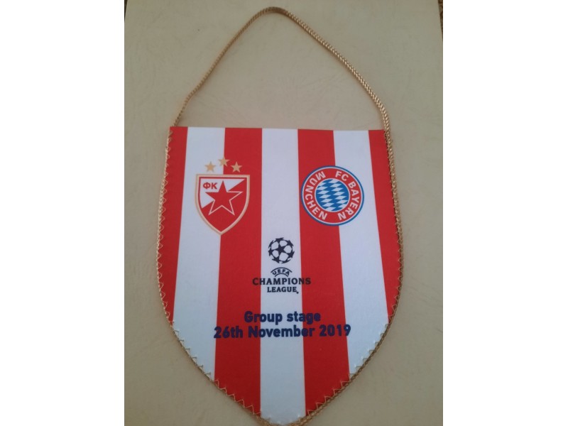 Champion league 26.Nov 2019 Crvena Zvezda FC Bayern