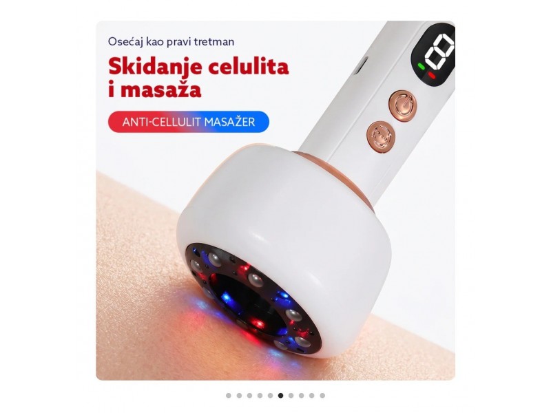 Električni anti-celulit vakum masažer