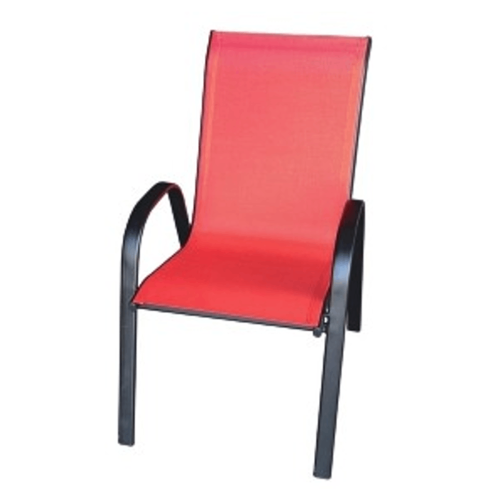 Stolica metalna havana crvena