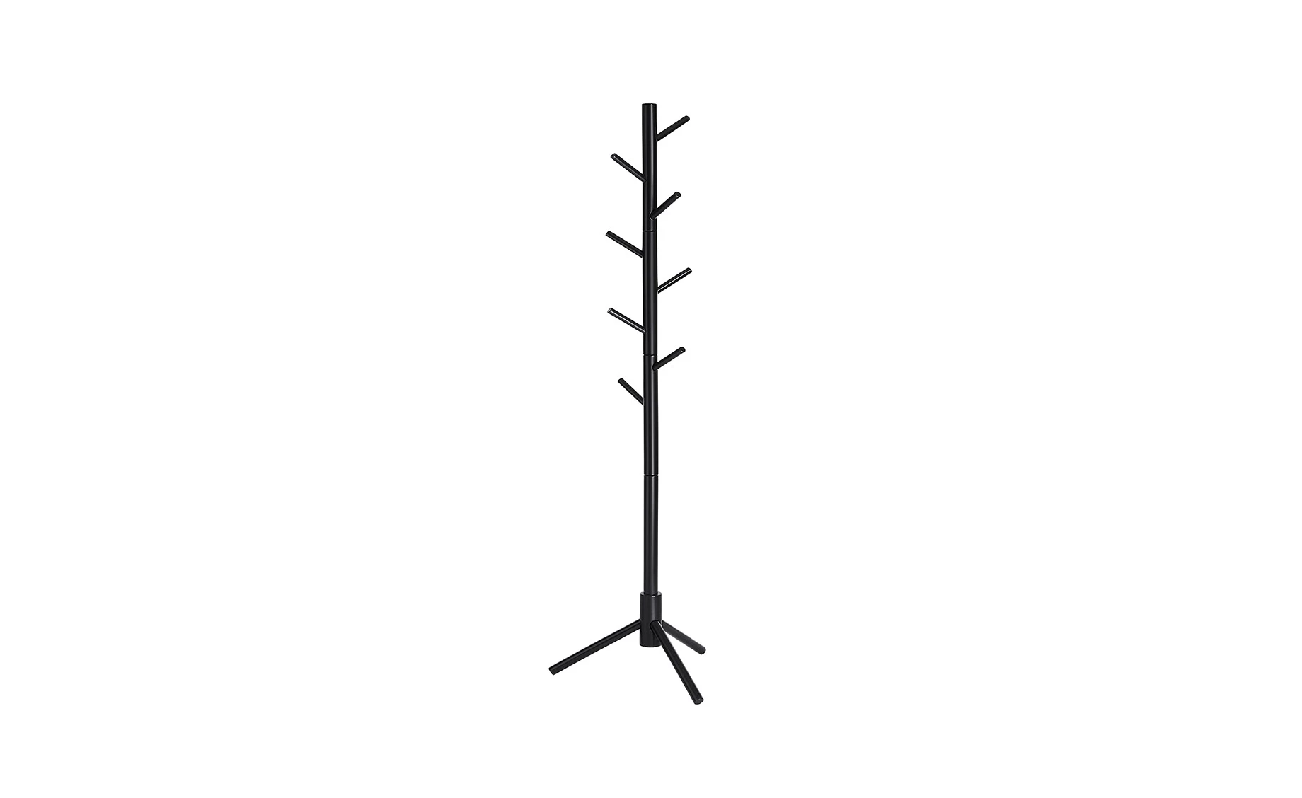 Čiviluk Avery 46,3x40,3x174,5cm crni