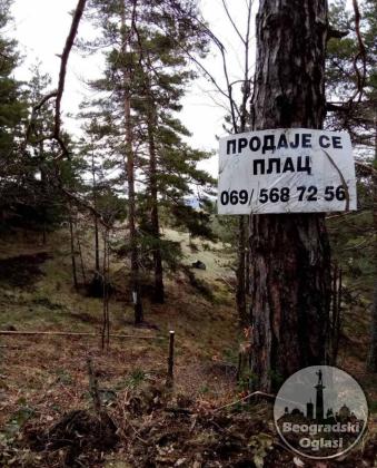 prodajem plac na divcibarama