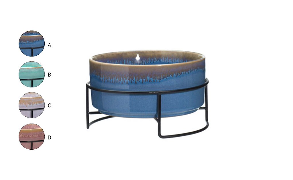 Posuda / sa metalnim postolom 1000 ml