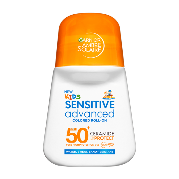 Ambre Solaire Sensitive Advanced Kids SPF50+ Colored Roll-on 50ml