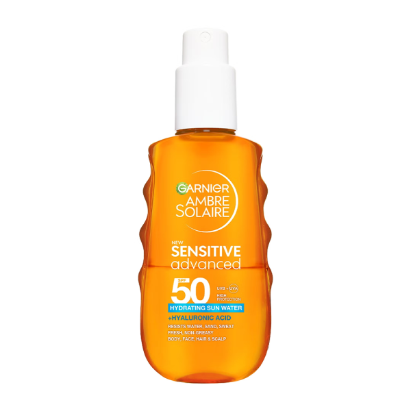 Ambre Solaire Sensitive Advanced SPF50 Hydrating Sun Water 150ml