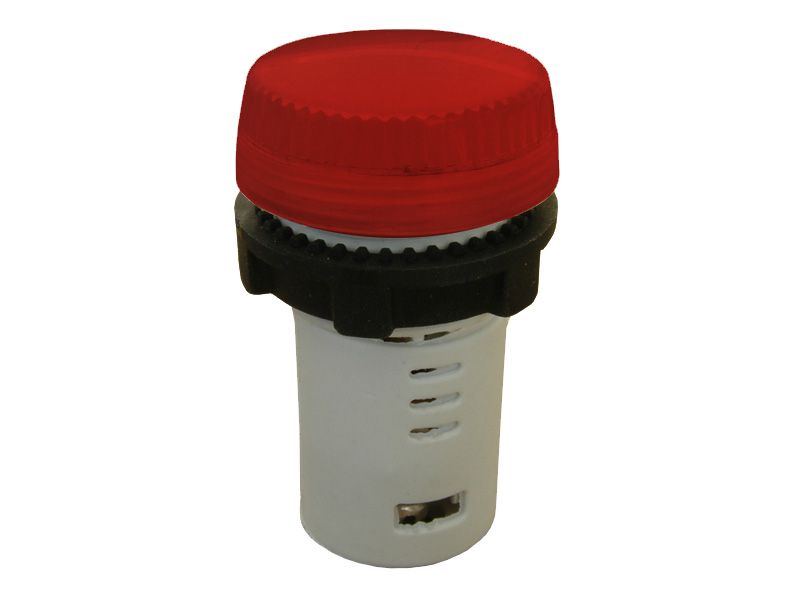 SIGNALNA LAMPA BA9S LED 220V CRVENA FI22 MUTLUSAN