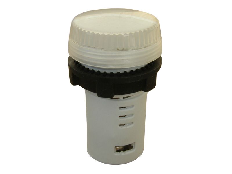 SIGNALNA LAMPA BA9S NEON 220V BELA FI22 MUTLUSAN