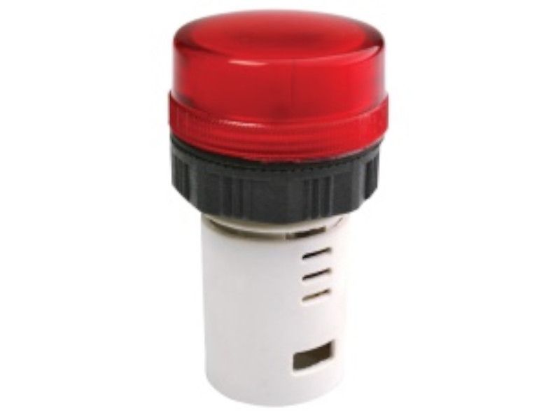 SIGNALNA LAMPA BA9S NEON 220V CRVENA FI22 MUTLUSAN