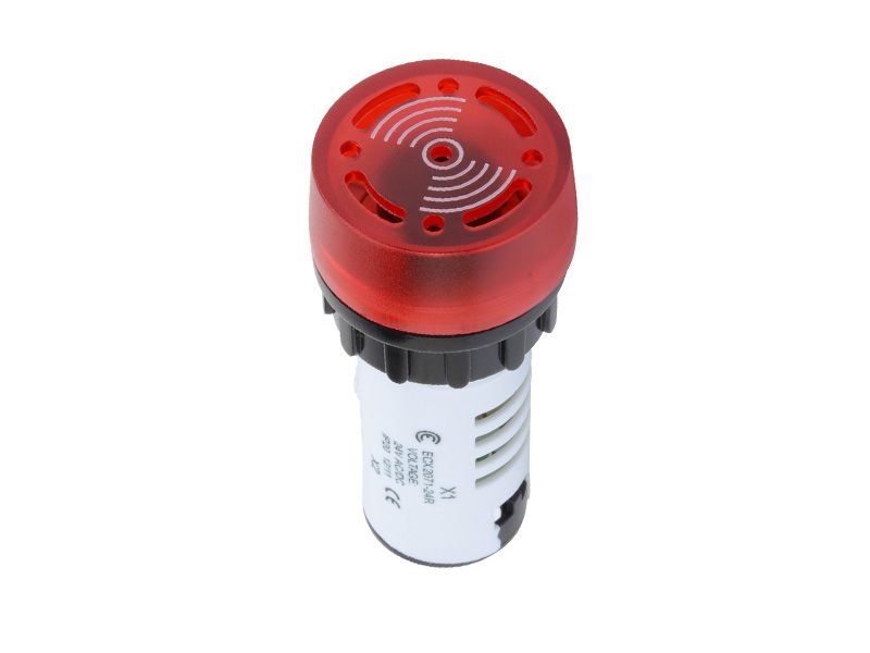 SIGNALNA LAMPA CRVENA FI22 (ZVUČNI ALARM) 010 111 070001 MUTLUSAN