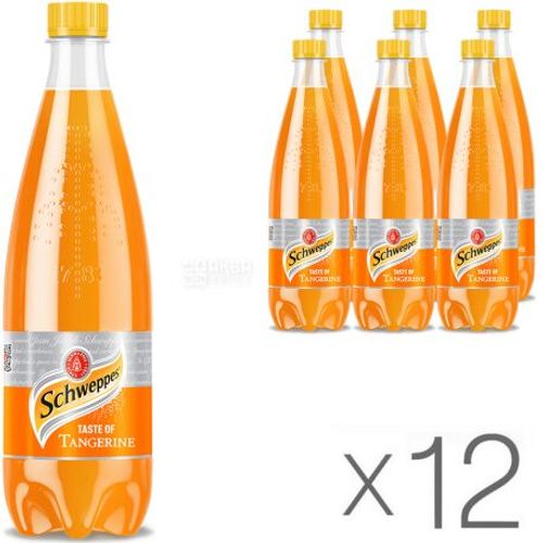 Schweppes Tangerine 1,25l, 12 kom XXL