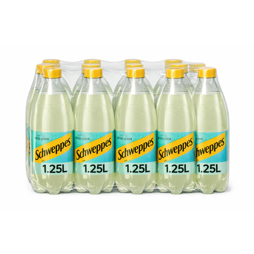 Schweppes Bitter Lemon 1,25l, 12 kom XXL