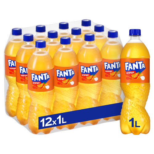 Fanta Orange 1l , 12 komada, XXL
