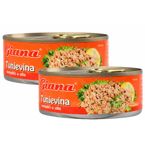 Giana Tuna komadići 160g, 2 kom