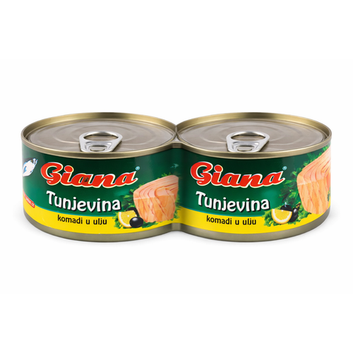Giana Tuna komadi u ulju 160g, 2 kom