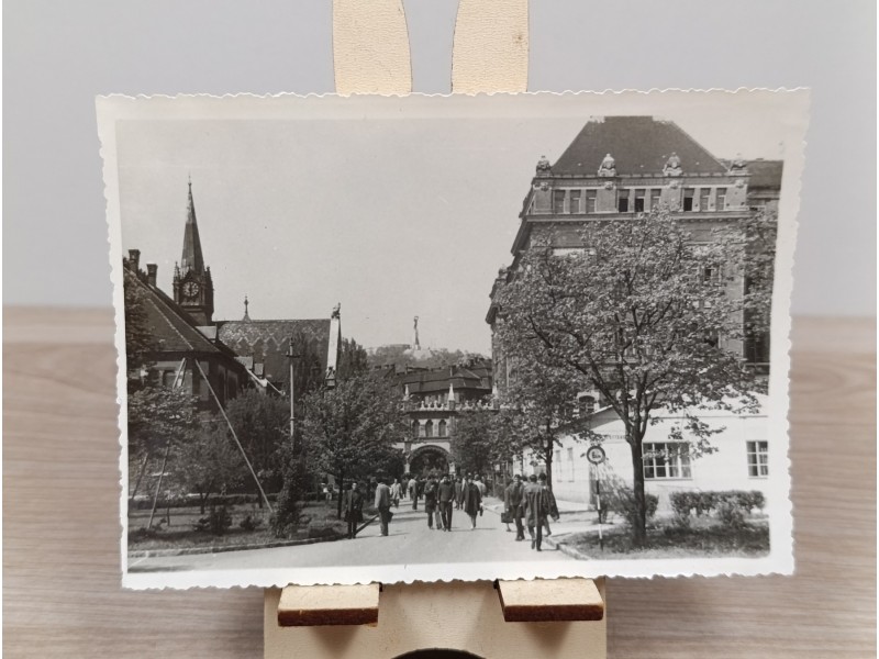 Vintage fotografija dvorac Vajdahunjad