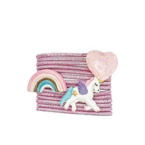 Gumice za kosu - Šarmantni poni (set 12kom)