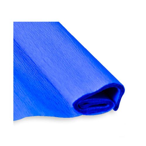 Krep papir 50cm*2m - Plava Papyllon