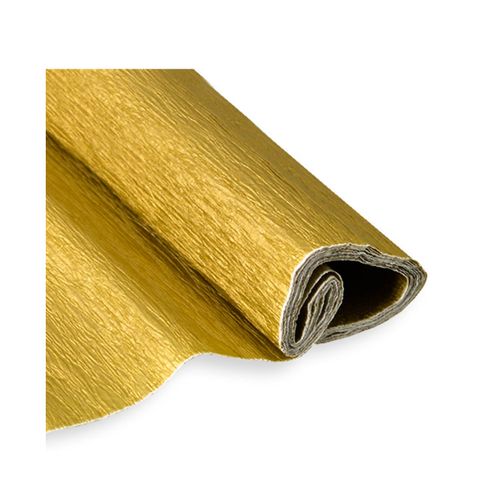 Krep papir 50cm*2m - Zlatna Papyllon